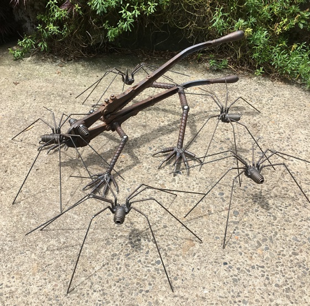 Small Spiders and Iguana | Ironbender